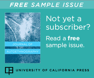 Journal of Autoethnography | University of California Press