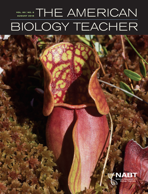 Volume 80 Issue 6 | The American Biology Teacher | University of ...