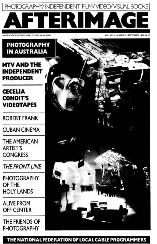 Received and Noted | Afterimage | University of California Press