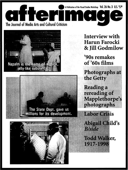 The Truth of Appearances | Afterimage | University of California Press