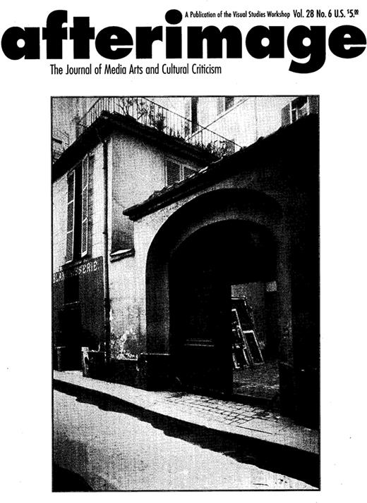 Received and Noted Books | Afterimage | University of California Press