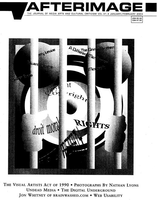 The Visual Artists Rights Act of 1990 | Afterimage | University of ...