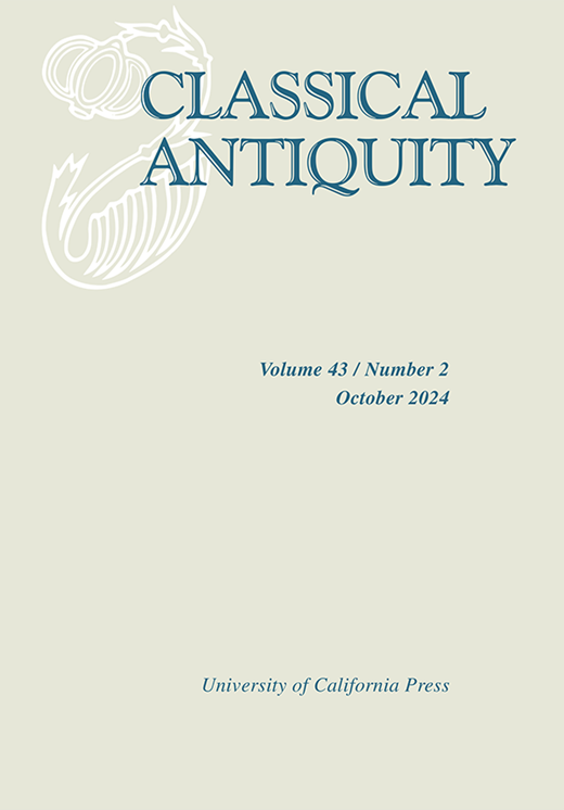 Objects and Memory in Sappho and Alcaeus* | Classical Antiquity ...