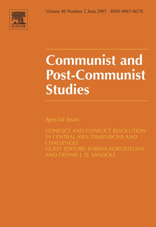 Dugin, Eurasianism, and Central Asia | Communist and Post-Communist ...