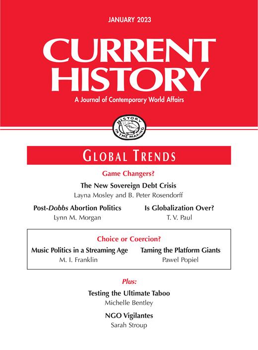 The Specter of Deglobalization | Current History | University of ...