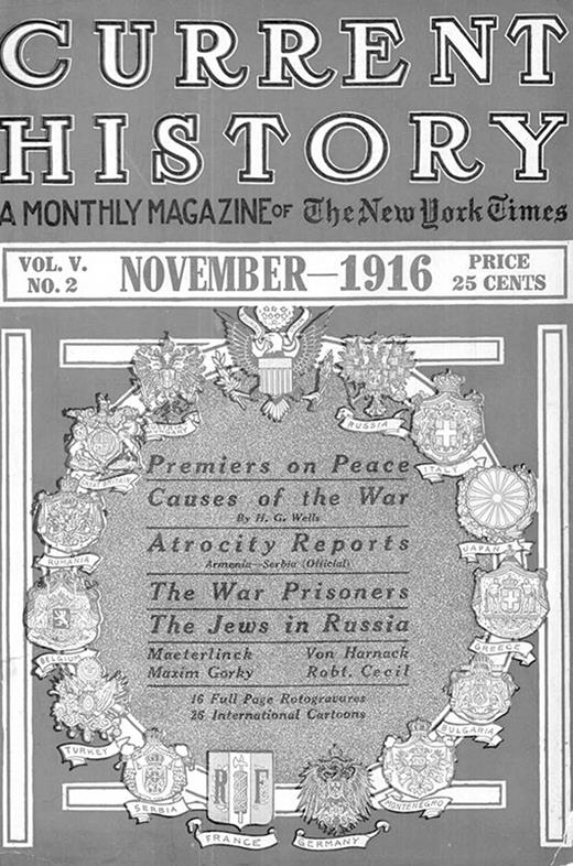 Austro-Hungarian Atrocities in Serbia | Current History | University of ...