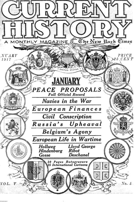 German Organization at the Beginning of the War | Current History ...