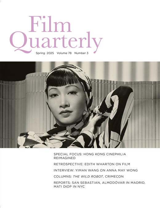 Introduction | Film Quarterly | University of California Press
