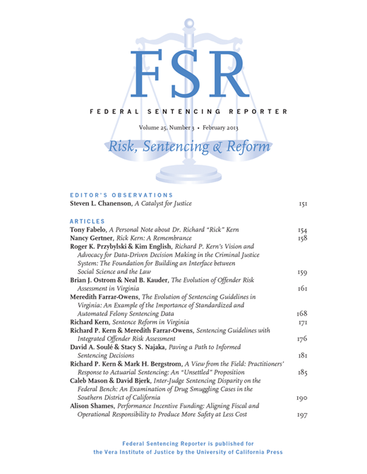 The Evolution of Sentencing Guidelines in Virginia | Federal Sentencing ...