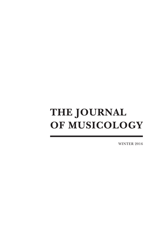 Introduction | Journal of Musicology | University of California Press