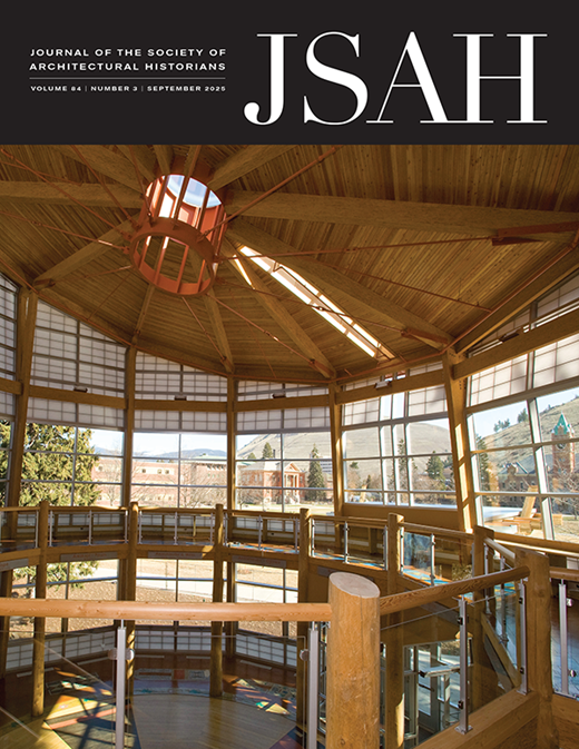 Jewish Country Houses | Journal of the Society of Architectural ...