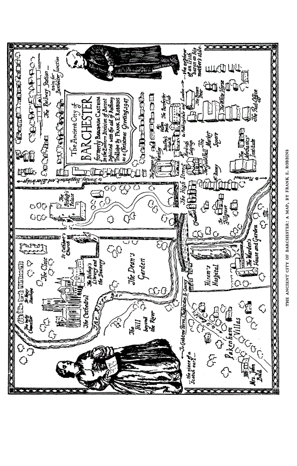 The Ancient City of Barchester: A Map | Nineteenth-Century Literature ...