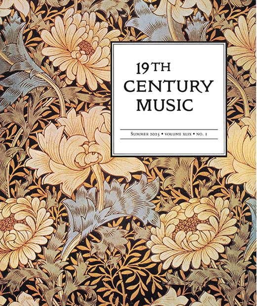 Program Music as Sacramental Prayer: Liszt, Lamartine, and Bénédiction ...