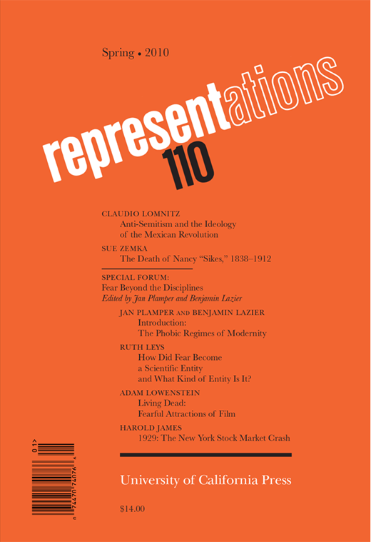 How Did Fear Become a Scientific Object and What Kind of Object Is It ...