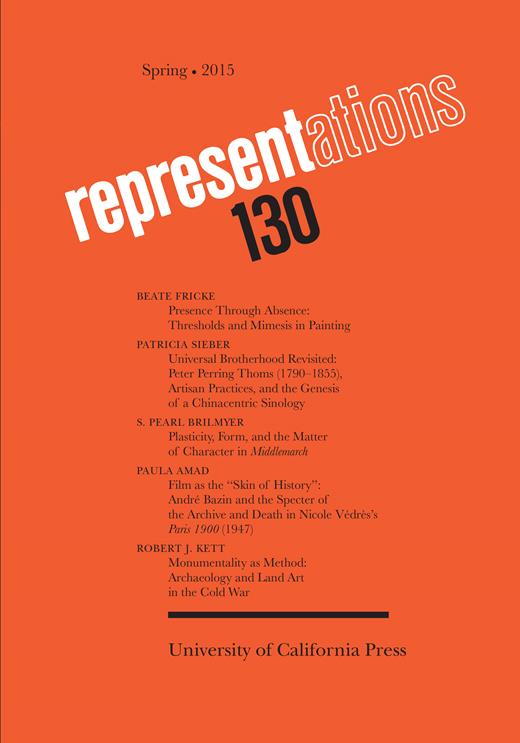 Monumentality as Method | Representations | University of California Press