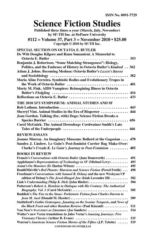 Review: Representations of Technology in Science Fiction for Young ...