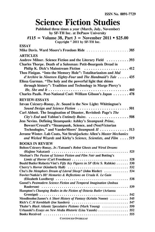 Review: Fifty Key Figures in Science Fiction, edited by Mark Bould ...
