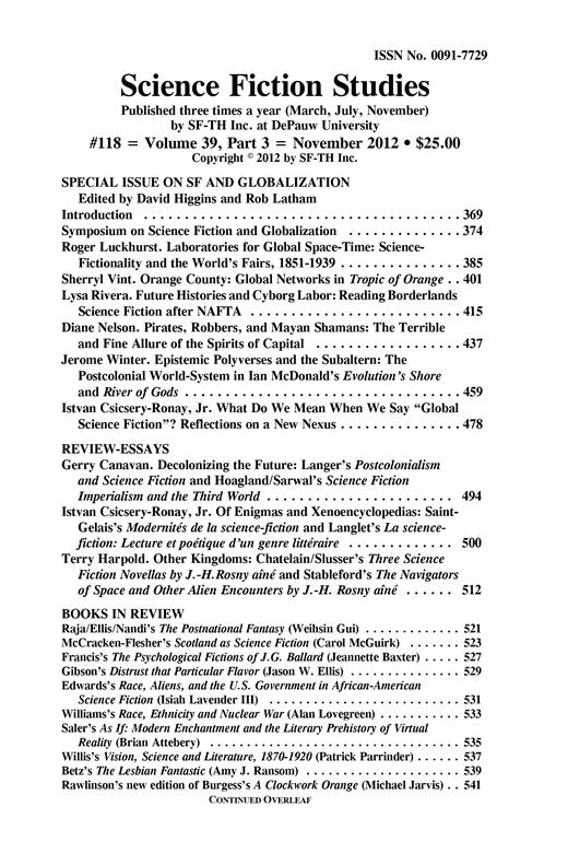 Review: The Lesbian Fantastic: A Critical Study of Science Fiction ...