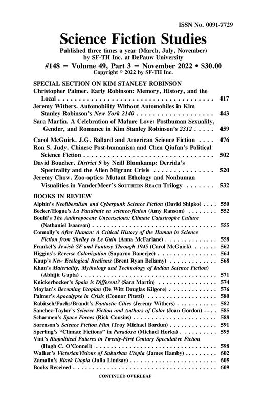 Review: Biopolitical Futures in Twenty-First Century Speculative ...