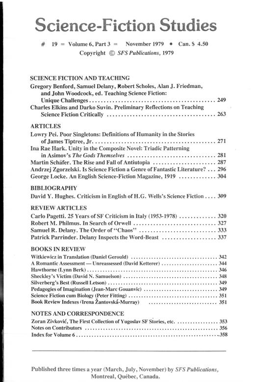 The Rise and Fall of Antiutopia: Utopia, Gothic Romance, Dystopia ...