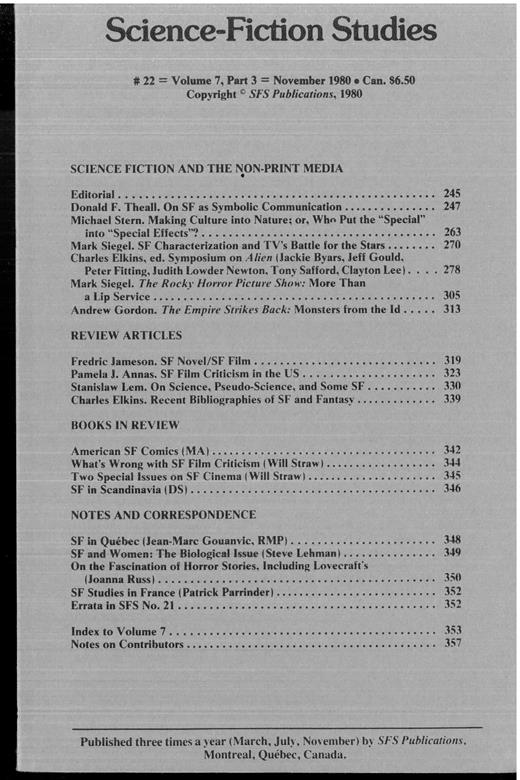 Review: La Bande dessinée de science-fiction américaine, by Boris ...